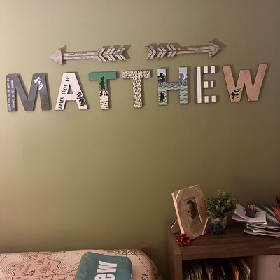 Peter Pan Theme Nursery Letters - Etsy