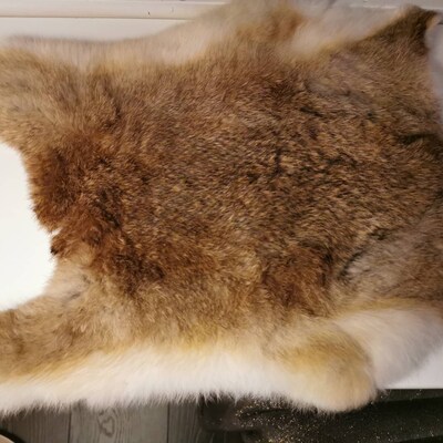 5 Different Color of Beautiful Soft RABBIT SKIN FUR Genuine Rabbit Fur ...
