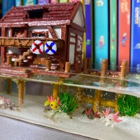 Miniature Super Mario Axolotl Tank - Etsy UK