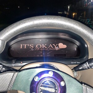 It's Okay Windshield Window Car Decal Sticker Banner Graphics Vinyl JDM ...