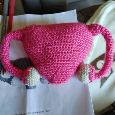 Anatomical Uterus Crochet Pattern PATTERN ONLY Instant - Etsy