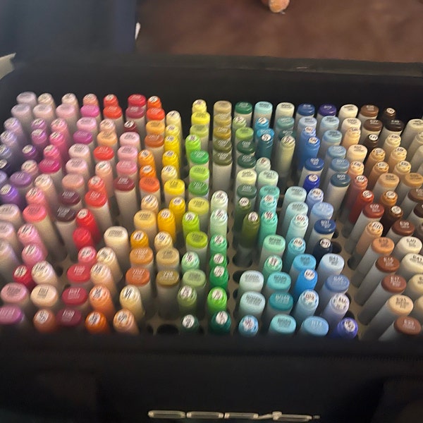 Copic Marker Insert Only for Black Bag - Holds 276 Markers - Etsy