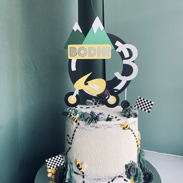 Dragon Cake Topper, Personalised Cake Decoration, Dragon Lover Gift ...