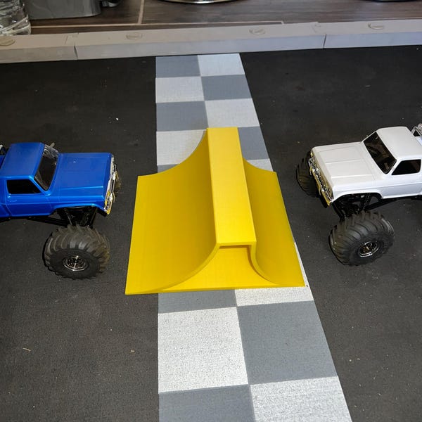 1/24th 4 Ramp Set With Center Tower - Monster Truck - Crawler Scale ...