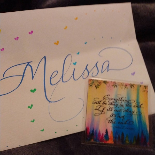 Expect a MIRACLE Card, CUSTOM Note Card, Keep the Faith, Sending ...