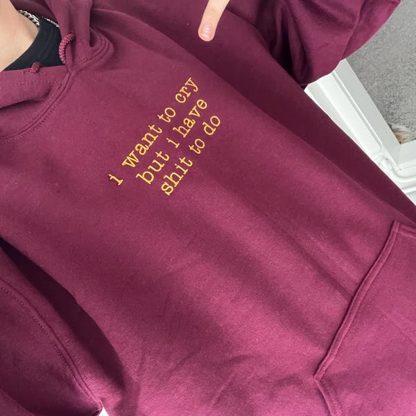 Just Keep Driving Hoodie, VSCO Girl Sweatshirt, Words on Back Sweater ...