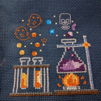 Atlas Moth Cross Stitch Pattern PDF Modern Cross Stitch - Etsy