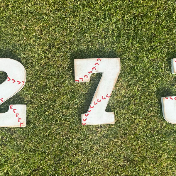Baseball Wall Decor, Baseball Letter, Personalized Baseball Sign ...