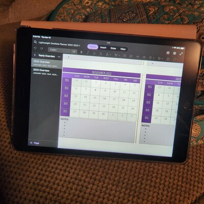 Student Planner Onenote Templates Pack, One Note Academic Templates ...