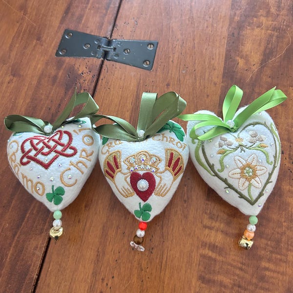 Celtic Claddagh Heart Decoration - Etsy