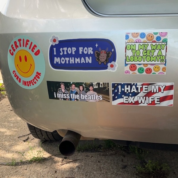 I Miss Funny Meme Bumper Sticker & Car Magnet - Etsy