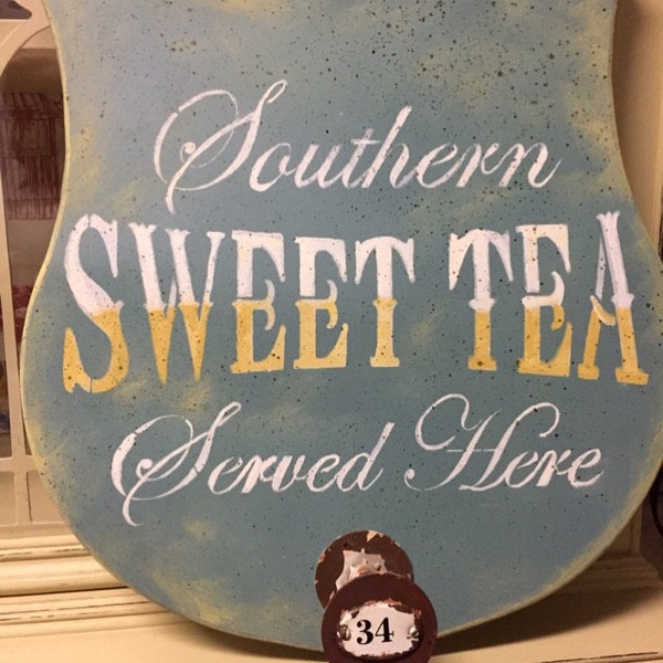 Southern SWEET TEA Stencil, Sweet TEA Stencil, Farmhouse Wall Decor ...