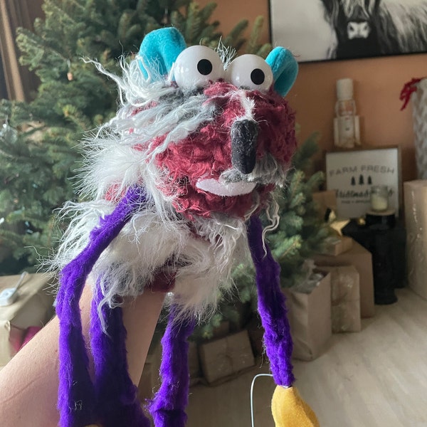 Rat Hand Puppet With Squeaker - Etsy