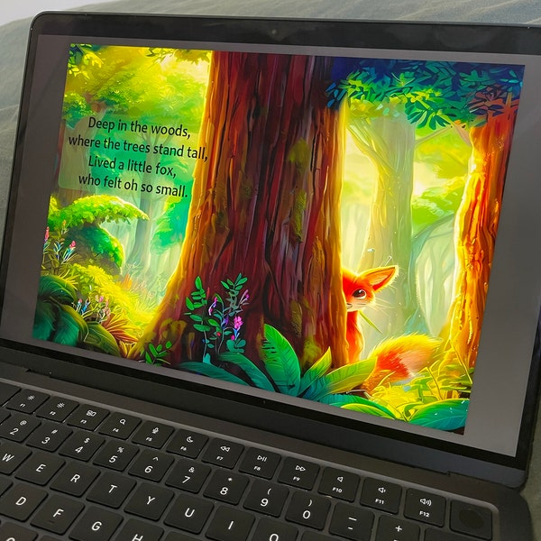 The Little Fox | Children's Digital Story Book | Pdf/printable Ebook ...