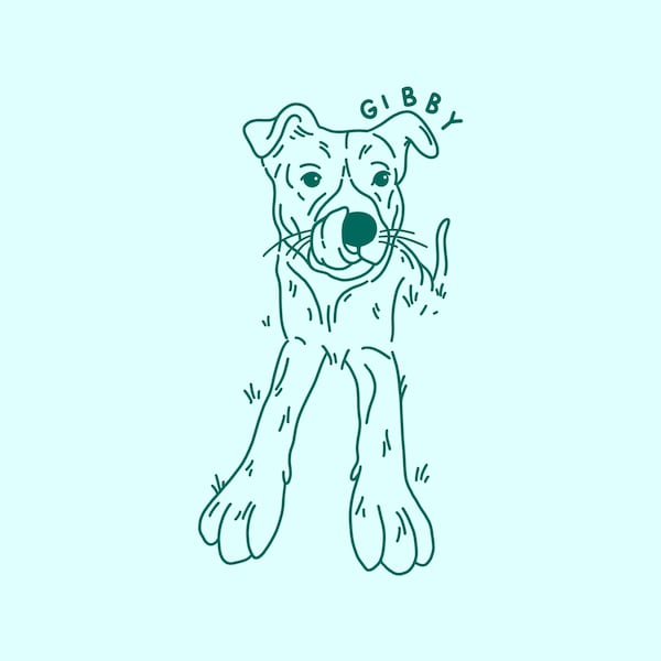Custom Pet Portrait Custom Pet Drawing Hand Drawn Badly Drawn Dog Pet ...