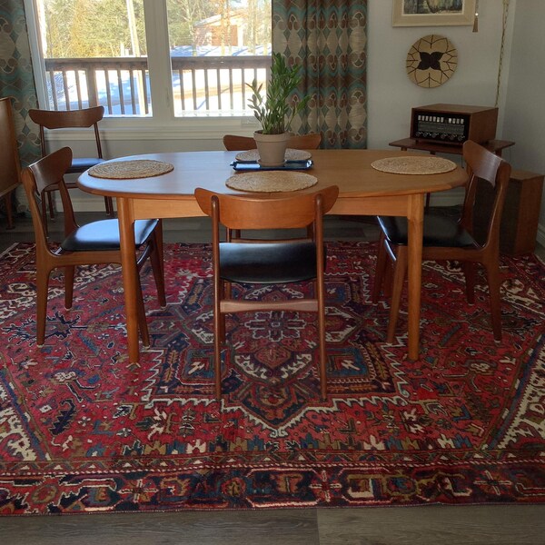 3x5 Vintage Rug, Red Turkish Rug, Anatolian Rug, Bedroom Rug, Entryway ...