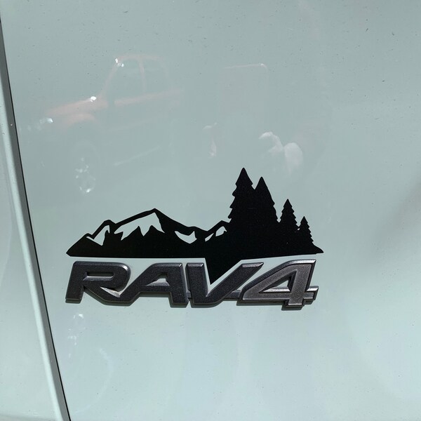 RAV4 Badge Decal - Etsy