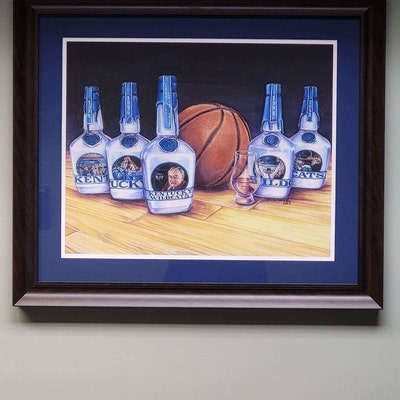 Buffalo Trace Antique Collection Chalk Pastel Print: Bourbon Barrel Art ...