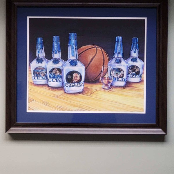 Weller Series Bourbon Chalk Pastel Fine Art Print - Etsy