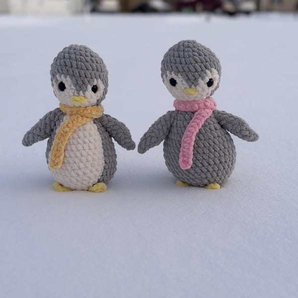 Crochet PATTERN Penguin, Amigurumi Tutorial in English - Etsy