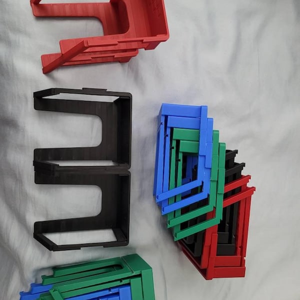 The Hypertray - A Modular, Stackable, Nesting Card Tray - Etsy