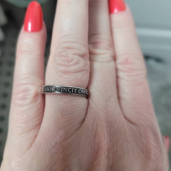 Halloween Ring Everyday is Halloween Ring / Womens Rings Mens Rings ...