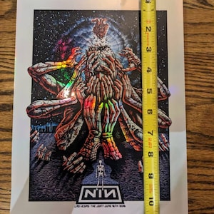 Sessanta Red Rocks Foil Mini Poster Puscifer Primus A Perfect Circle - Etsy