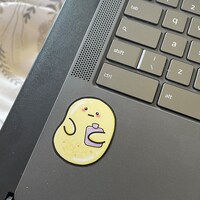 Stoma/ileostomy Bean Sticker 5cm Gloss Sticker Chronic - Etsy Canada