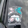 Racing in Heaven Decal Car Window Sticker in Loving Memory - Etsy