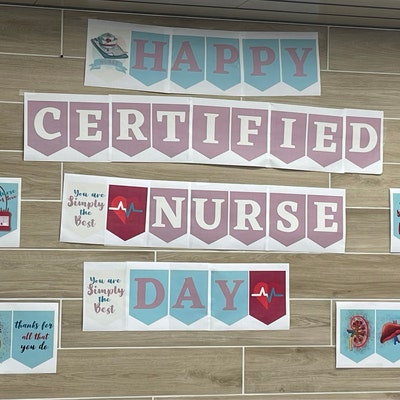 Pediatric Nurses Week Printable Banner, Pediatric Nurses Week Sign ...