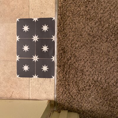 Quadrostyle Starry Night Black Tile Decals Tiles for Kitchen/bathroom ...