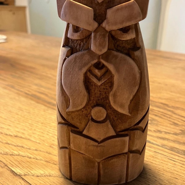 Goibniu God Satuette Made From Linden. Goibniu / Gaibhne Irish ...