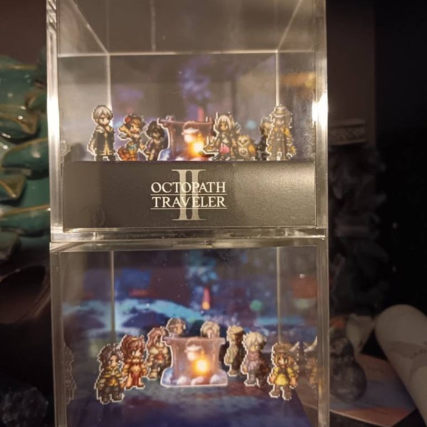 Octopath Traveller 2 Campfire (characters), Octopath Traveller 2 3D ...