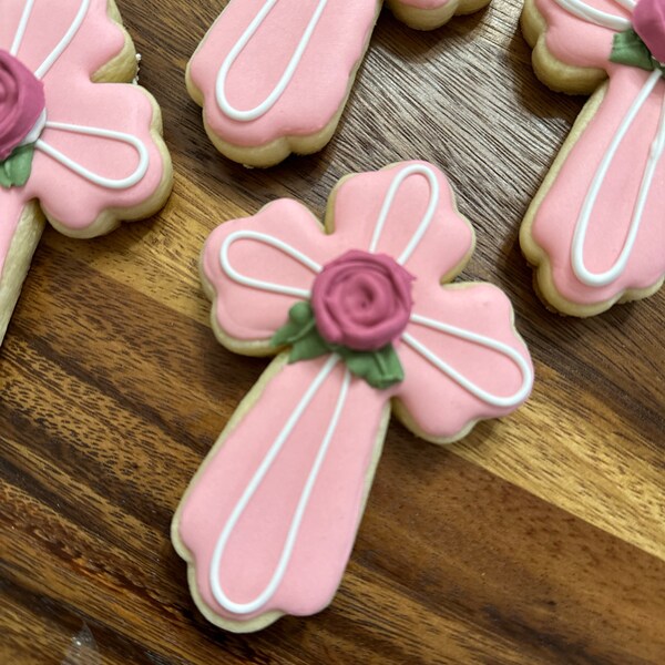 Fancy Cross Cookie Cutter - Etsy