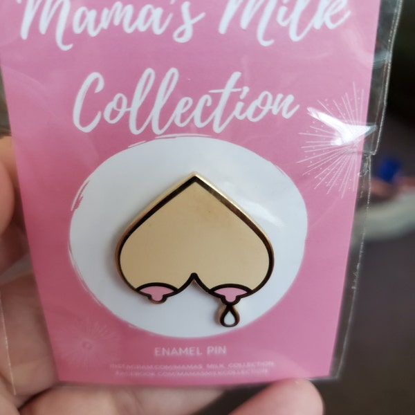 Lactivist Glitter Hard Enamel Pin - Etsy UK