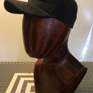 Skull Mask Leather Pattern PDF With Horns by Leatherhub | Etsy