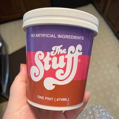 The Stuff Movie Replica Prop Tub RARE - Etsy