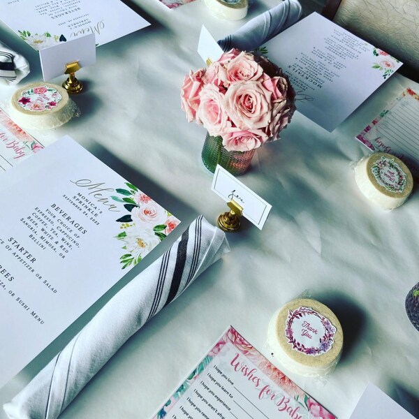 Forget-me-not Recipe Cards | 3x5" | Set of 25 | Kitchen Gift | Shower ...