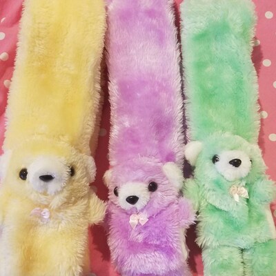 GRRR Fuzzy FURRY Pink Animal Fur MONSTER Hair Bow - Etsy