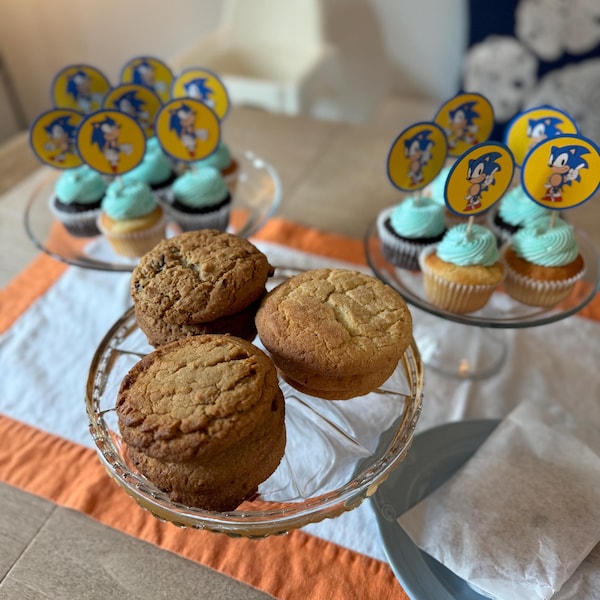 Tails Cake Topper, Sonic Topper, Sonic Theme Birthday Party, Sonic ...