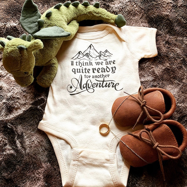 Another Adventure Onesie®, Fantasy Baby Announcement, Adventure ...