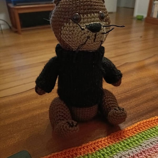 Crochet PDF Pattern Ferret Hugo Toy by Nelly Handmade - Etsy
