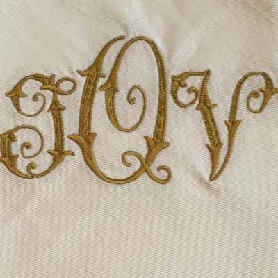 Frances Monogram Alphabet for Embroidery - Etsy