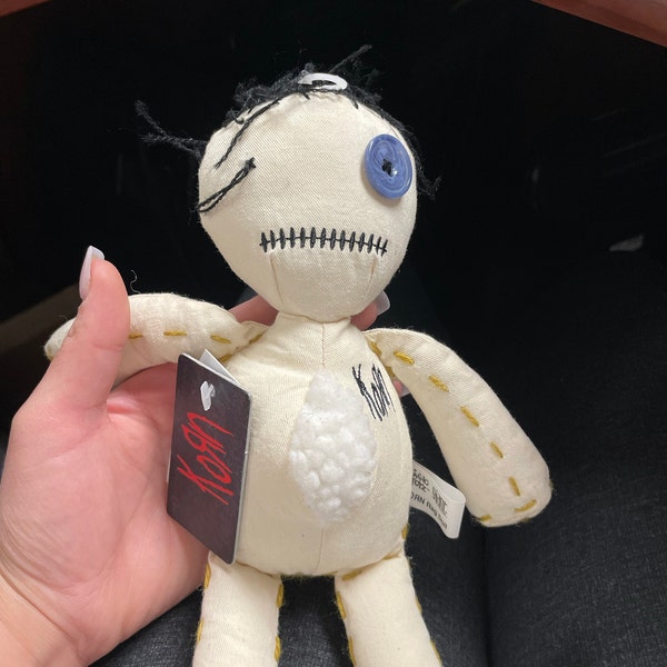 Korn Rag Doll Living Toys Issues W/BLANKET Vintage Nos Year 2000 - Etsy