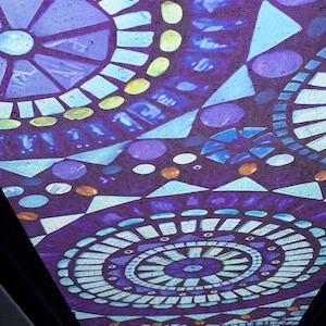 Tree of Life Privacy Windows Film Stained Glass Window Stickers Static ...