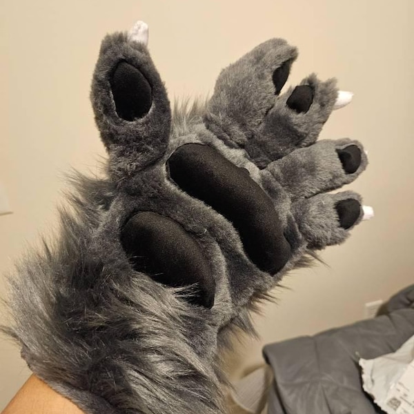 Werewolf Paws / Furry / Fursuit / Canine / Monster / Five Fingers ...