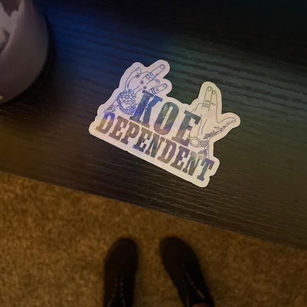 Koe Wetzel Holographic Sticker - Etsy