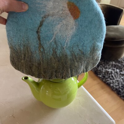 Tea Cozy, Teapot Cozy, Felted Tea Cozy, Sheep Tea Cozy, Coffee Cozy ...