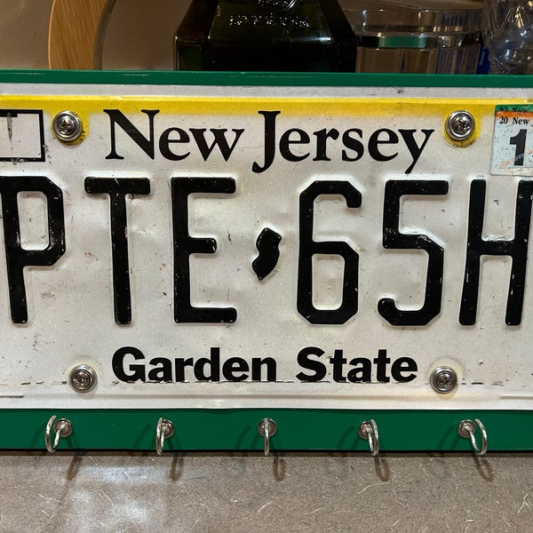 License Plate Key Hanger - Etsy