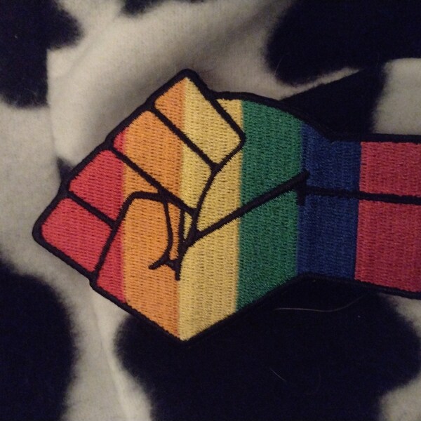 LGBTQ+ Gay Pride Iron-on Patch - Etsy